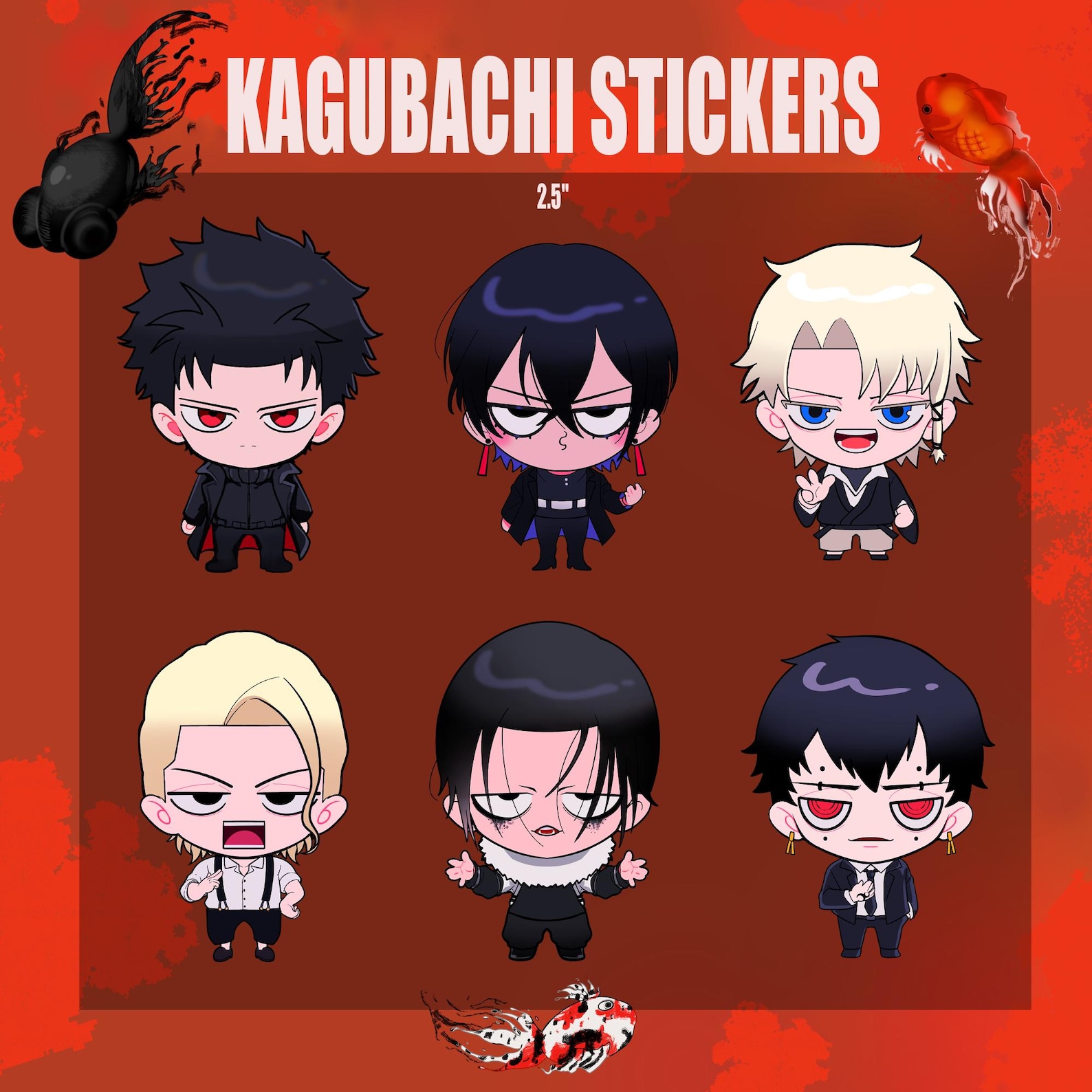 Kagubachi Stickers - Etsy