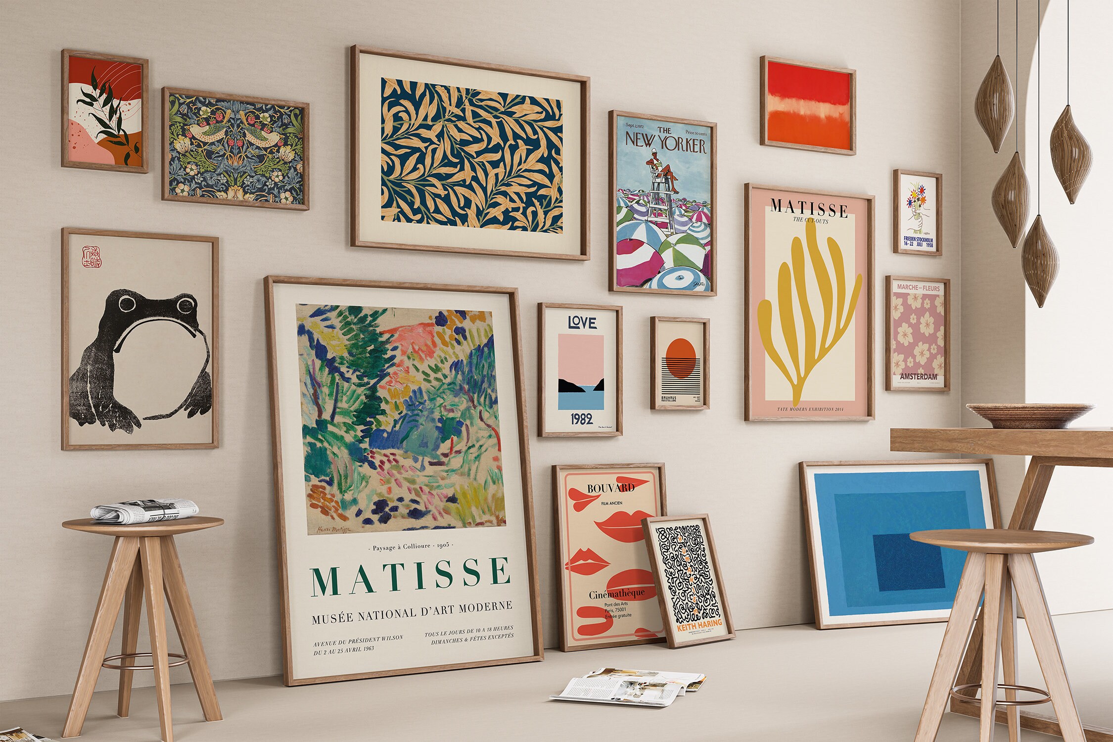 300 Art Print Set, Gallery Wall Bundle Printable Instant Download ...