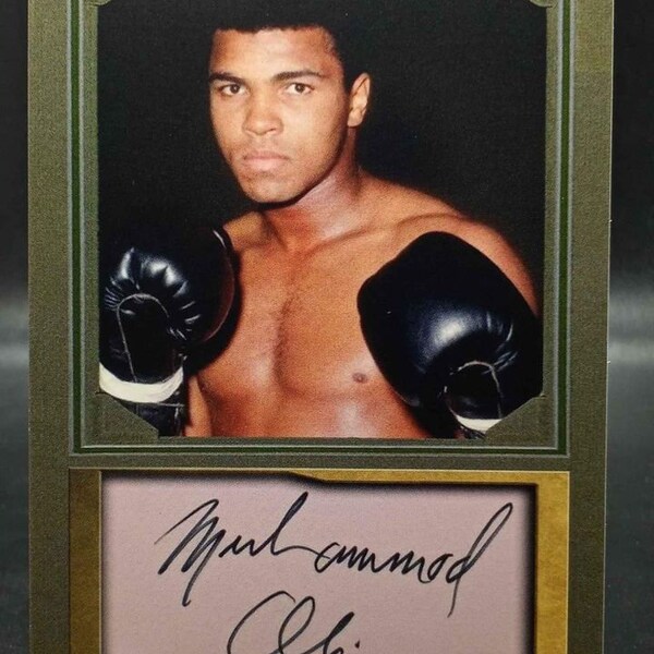 Muhammad Ali Trading Card - Etsy UK