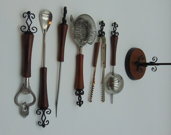 Bar Tools Set Vintage - Etsy