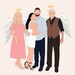 Faceless Angel Portrait, Grieving Gift, Angel Baby Family Portrait ...