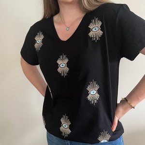 Evil Eye Tshirt I Evil Eye Clothing I Blouse for Women I Evil Eye Shirt ...