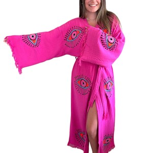 Evil Eye Robe Festival Clothing Women - Handmade Clothing Evil Eye ...