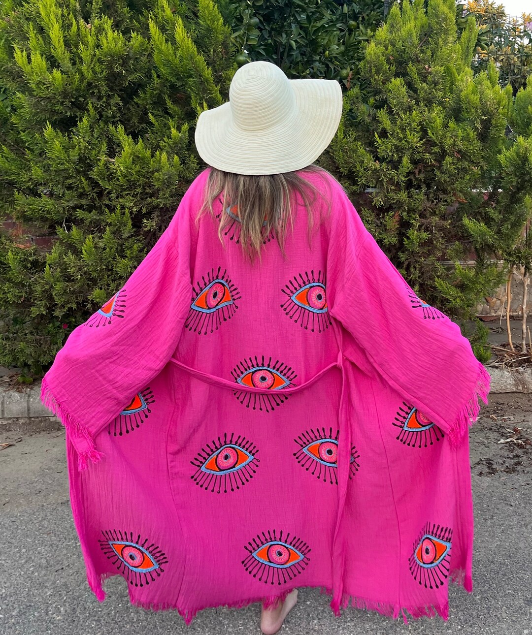 Evil Eye Robe Festival Clothing Women - Handmade Clothing Evil Eye ...