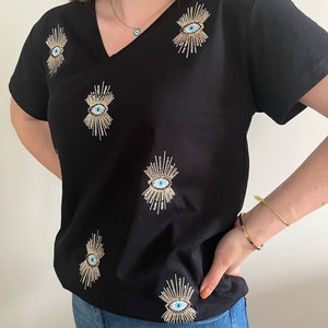 Evil Eye Tshirt I Evil Eye Clothing I Blouse for Women I Evil Eye Shirt ...