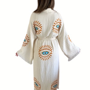 Evil Eye Robe Festival Clothing Women - Handmade Clothing Evil Eye ...