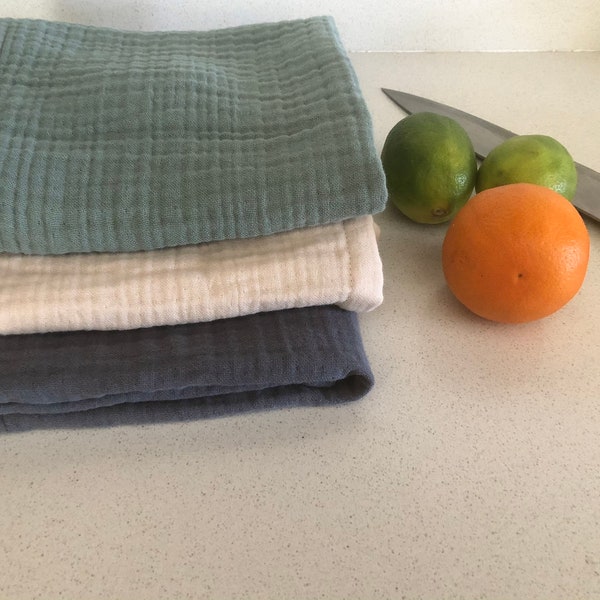 Muslin Napkins - Etsy