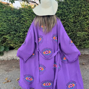 Evil Eye Robe Festival Clothing Women - Handmade Clothing Evil Eye ...
