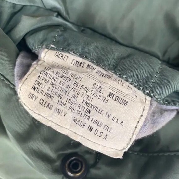 Vintage Alpha Industries USMC Ma-1 Bomber Jacket - Gem