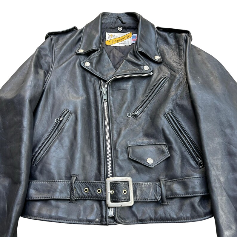 Vintage Schott Perfecto 618 Leather Jacket - Etsy