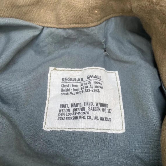 Vintage Buzz Ricksons M65 Field Jacket - Gem