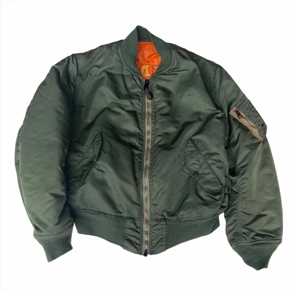 Vintage Alpha Industries USMC Ma-1 Bomber Jacket - Gem
