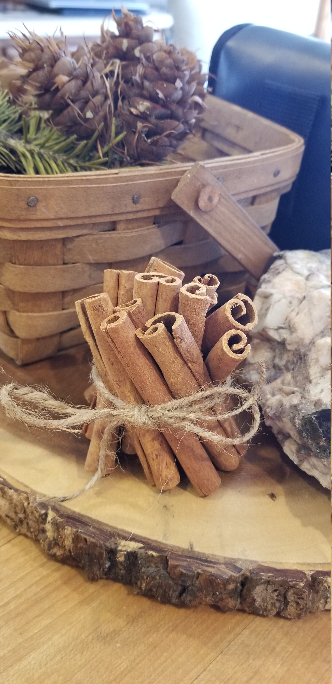 12 Stick Bundle of 3 Sticks, Real Cinnamon, Cinnamon Potpourri, Magic ...