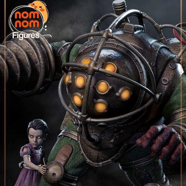 Bioshock Big Daddy Figurine - Etsy