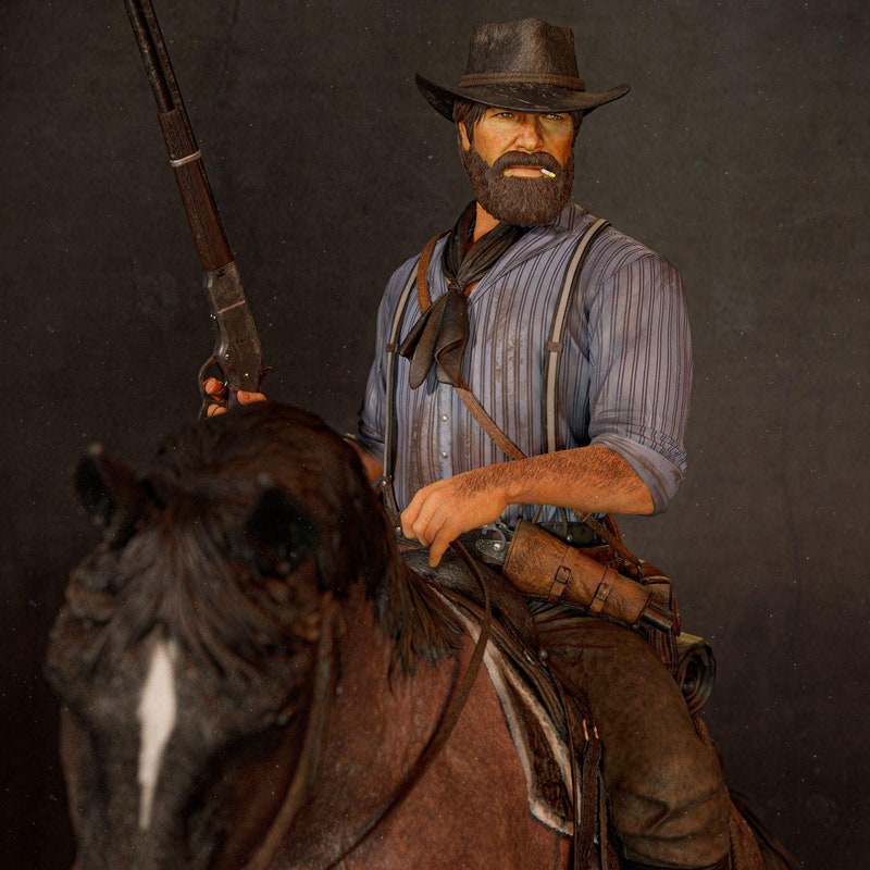 Arthur Morgan Figure - Etsy