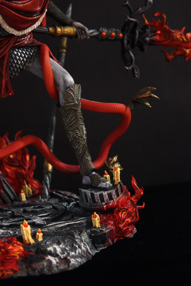 Forgotten Child of Destruction - Hand-painted - Collectible 14'' Inches ...