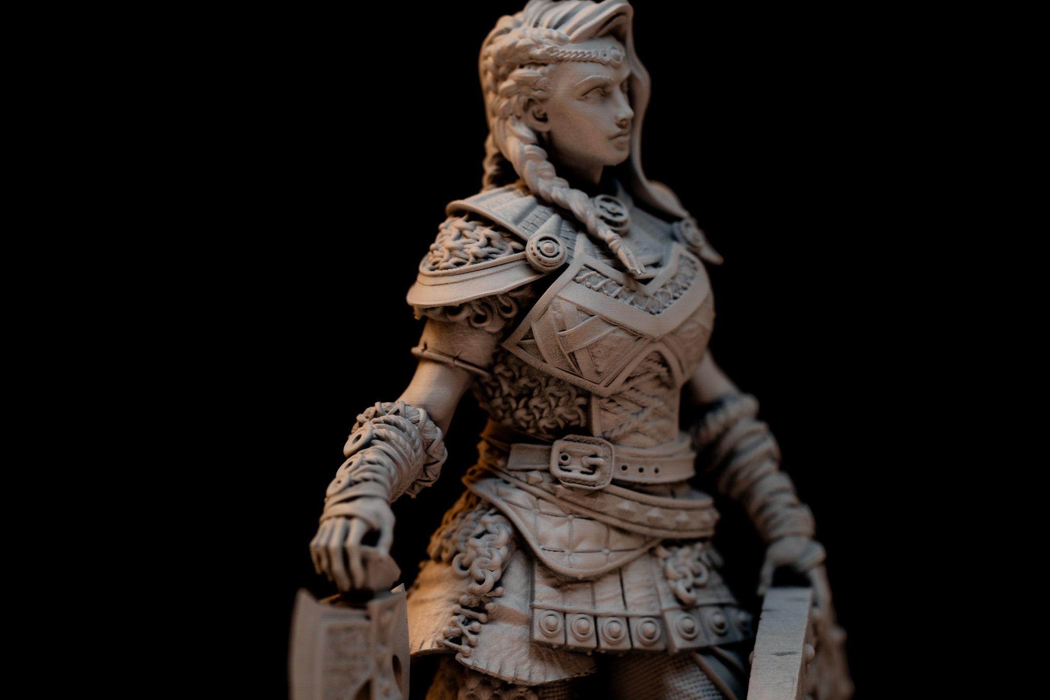Freya the Feared High Quality 3D Printed Miniature Designed by DM STASH ...