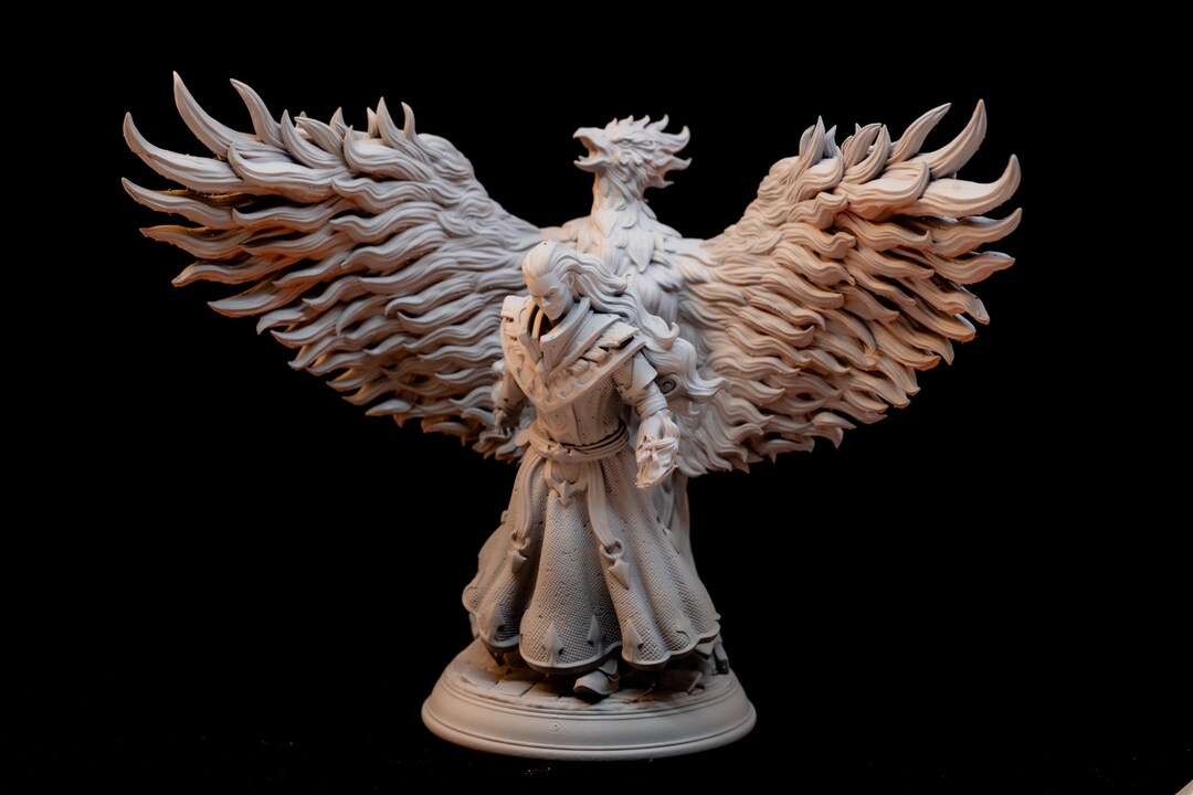 Scorcher – Blazing Pyromancer – High Quality 3D Printed Miniature ...