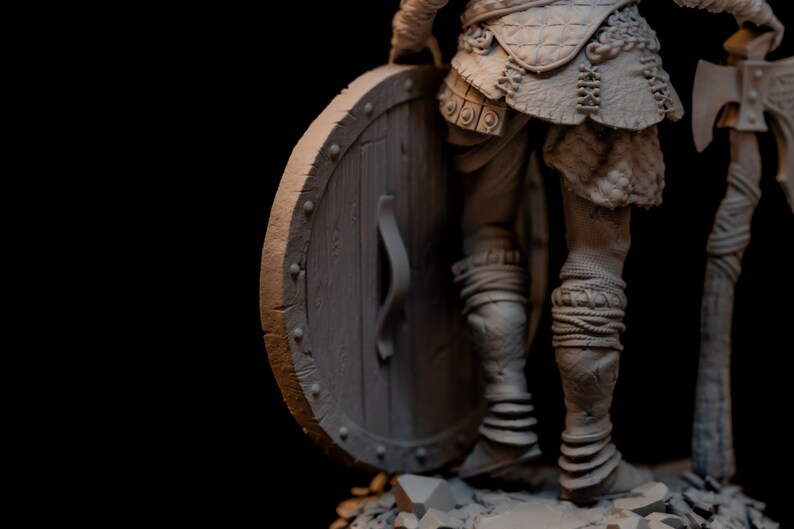 Freya the Feared High Quality 3D Printed Miniature Designed by DM STASH ...