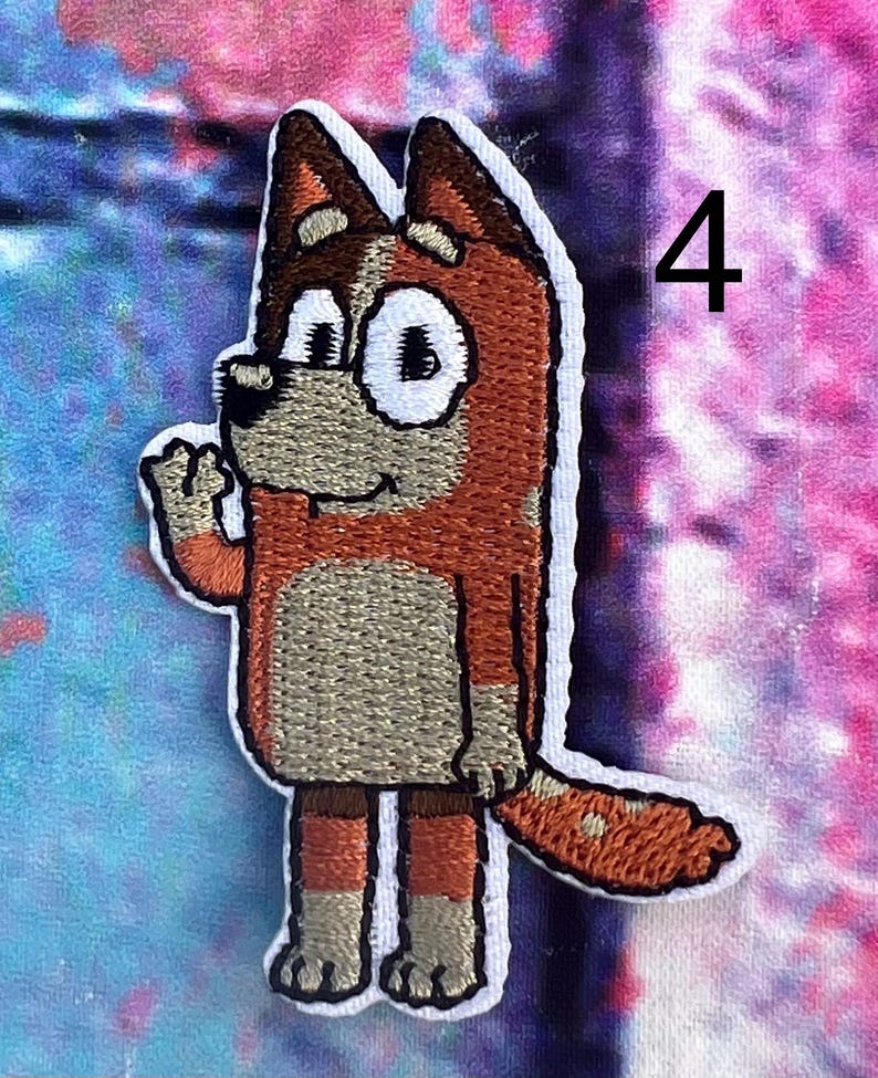 Bluey and Bingo Iron on Patch, Bluey Patch for Crocs - Etsy