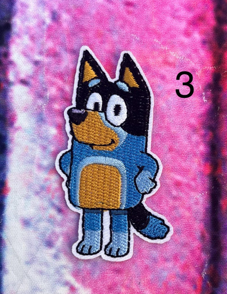 Bluey and Bingo Iron on Patch, Bluey Patch for Crocs - Etsy