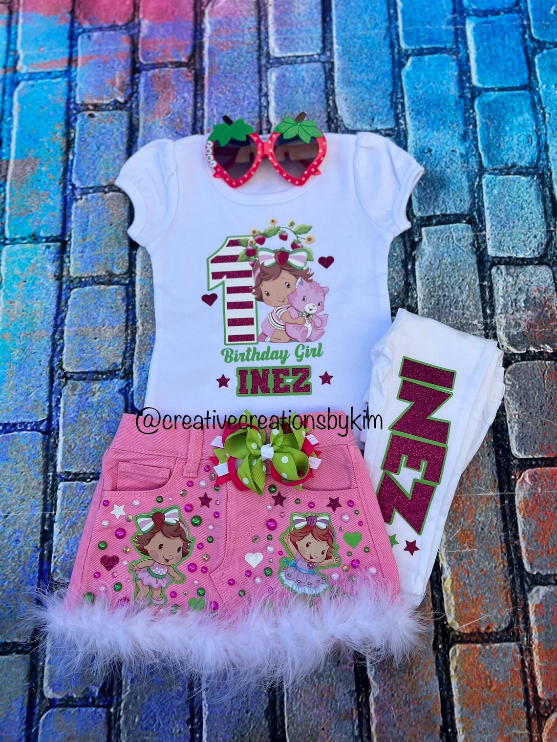 Gracie's Corner Bluey Girl Skirt Set Birthday Outfit/ Little Girls ...
