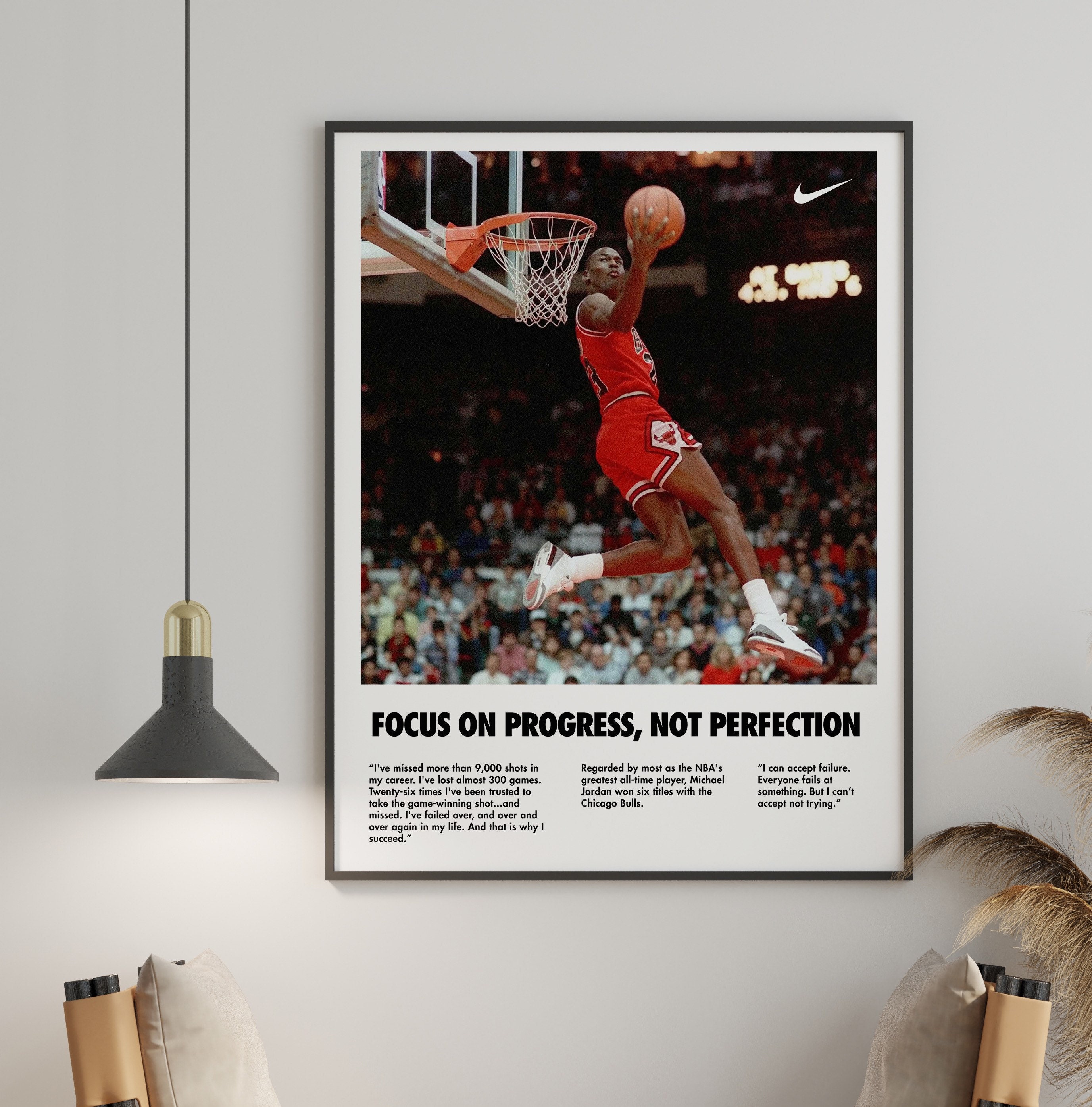 Michael Jordan Poster Retro