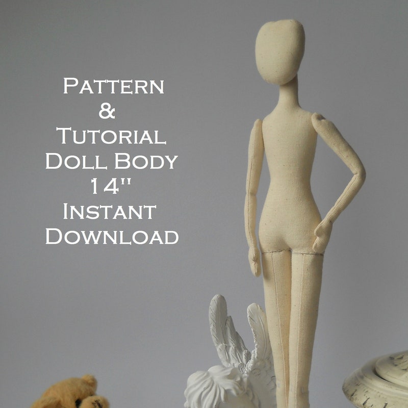Doll Body Pattern - Etsy
