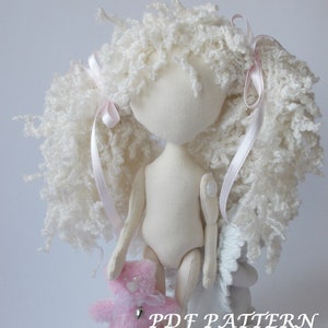 PDF Sewing Pattern for Blank Doll for Crafting 10''rag Doll Sewing ...