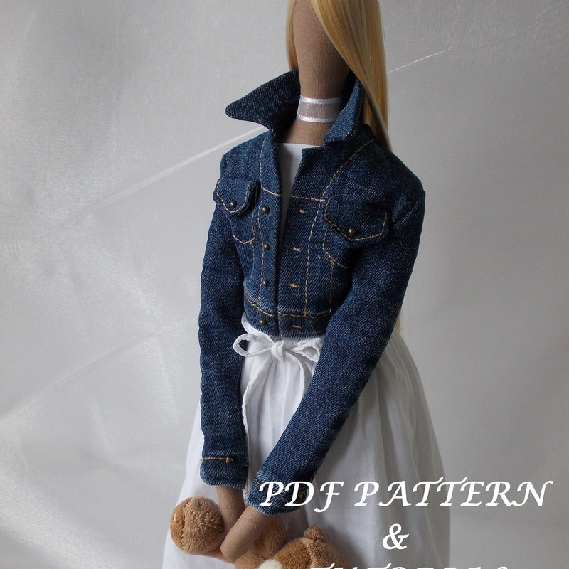 Doll Jacket Pattern - Etsy