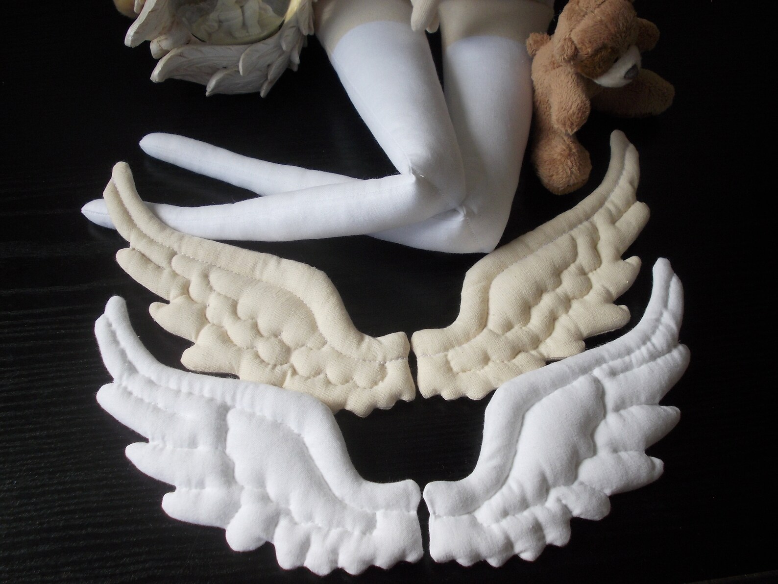 PDF Sewing Pattern and Tutorial for Tilda Doll Angel Wings | Etsy