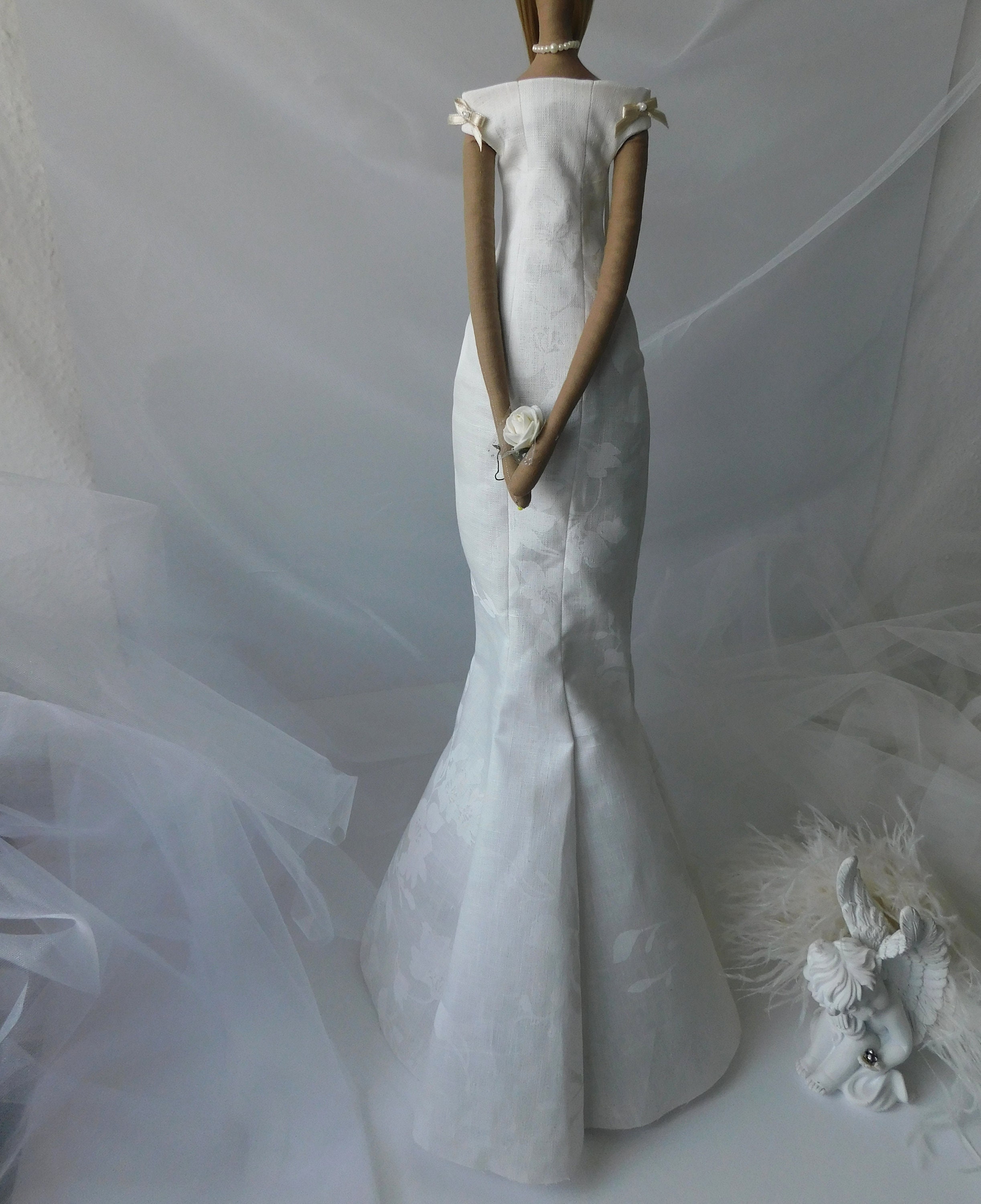 PDF Sewing Pattern for Wedding Dress and Tutorial for Tilda - Etsy Canada