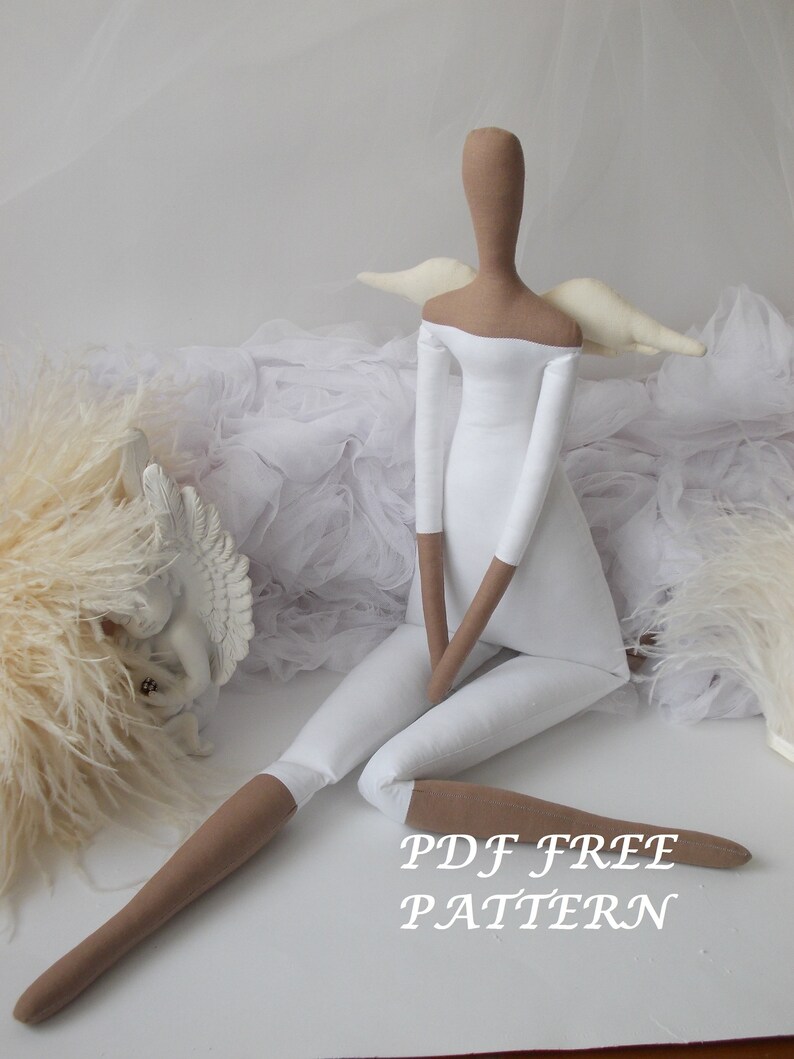 PDF Dress Sewing Pattern and Tutorial for Tilda Doll 65 Cm-26 - Etsy Canada