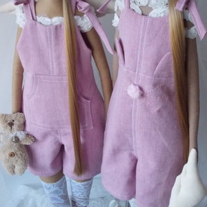 PDF Pink Pants Sewing Pattern and Tutorial for Tilda 65 Cm -25 "and ...