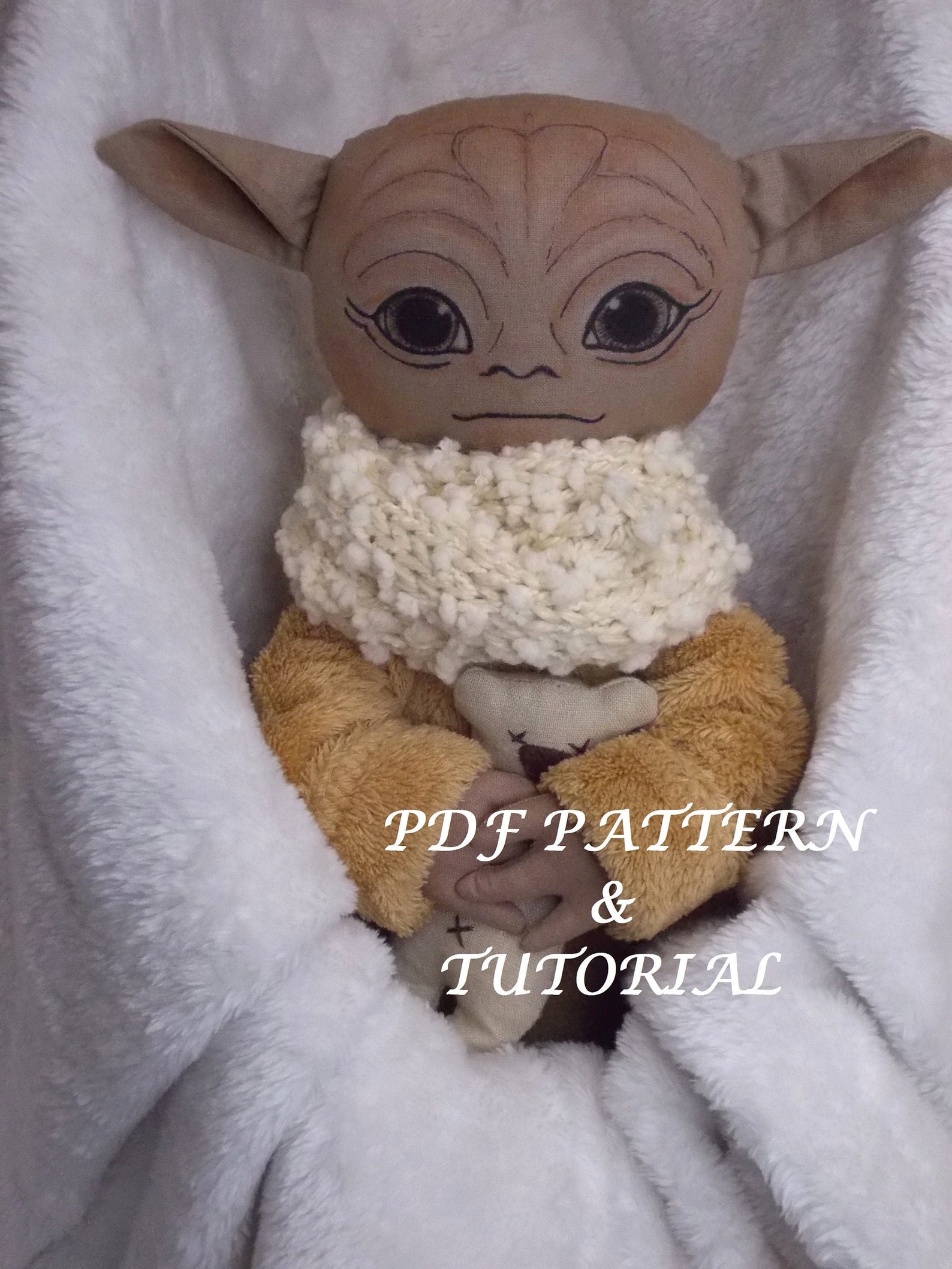 PDF Sewing Pattern and Tutorial for Alien Baby 34 Cm | Etsy