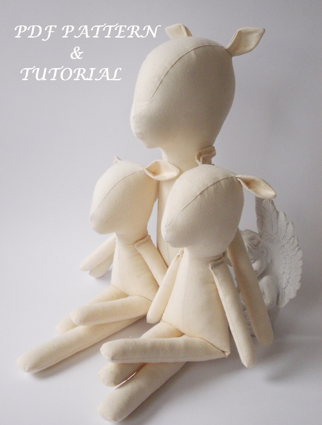 PDF Fawn Sewing Pattern and Tutorial in Three Sizes for Blank Doll for ...