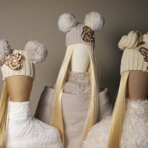 PDF Sewing Pattern and Tutorial Winter Hat for Tilda and Odiva Doll ...