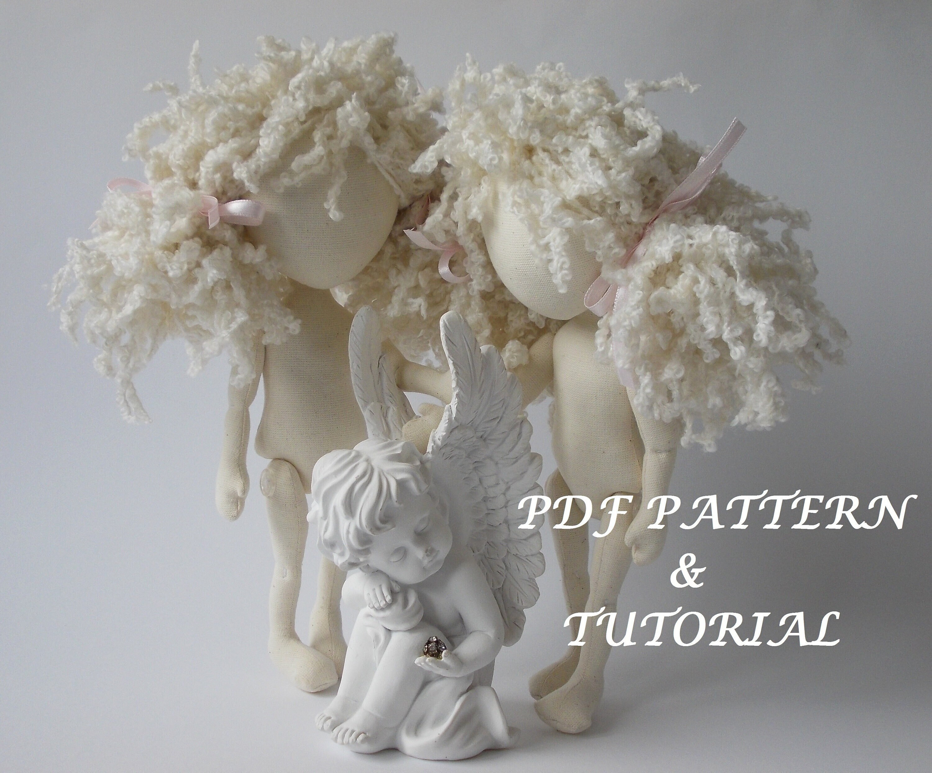 PDF Sewing Pattern for Blank Doll for Crafting 10'' - Etsy Canada