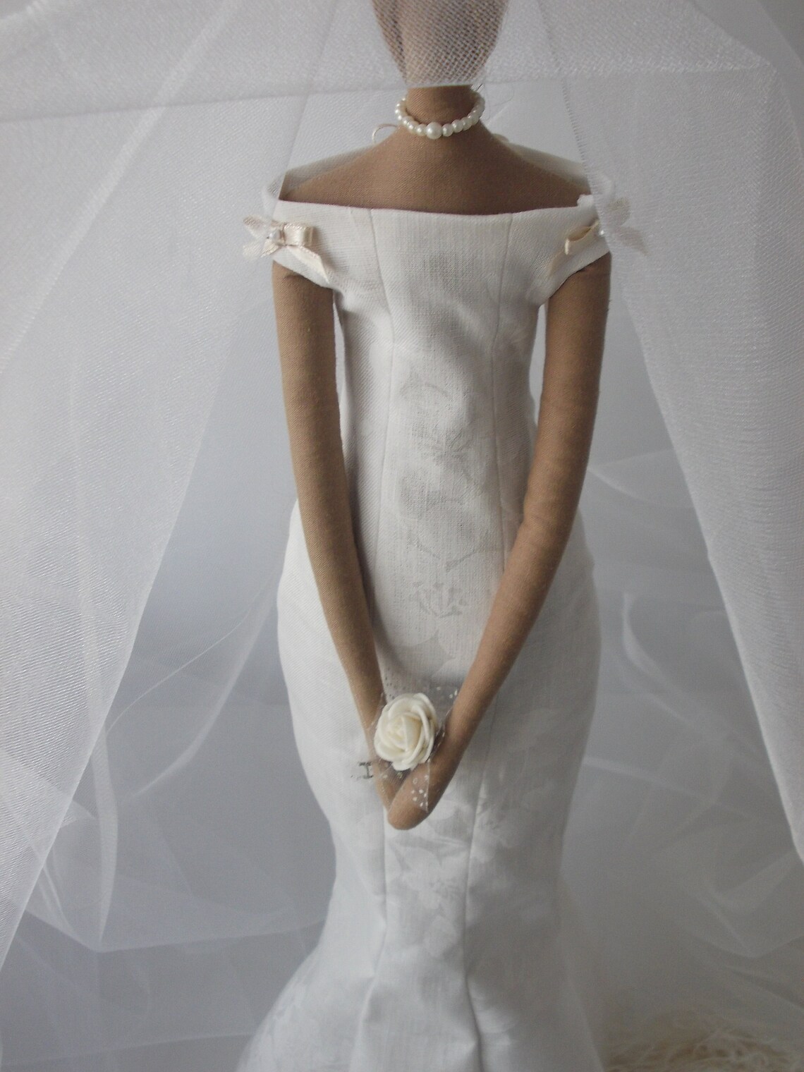 PDF Sewing Pattern for Wedding Dress and Tutorial for Tilda | Etsy