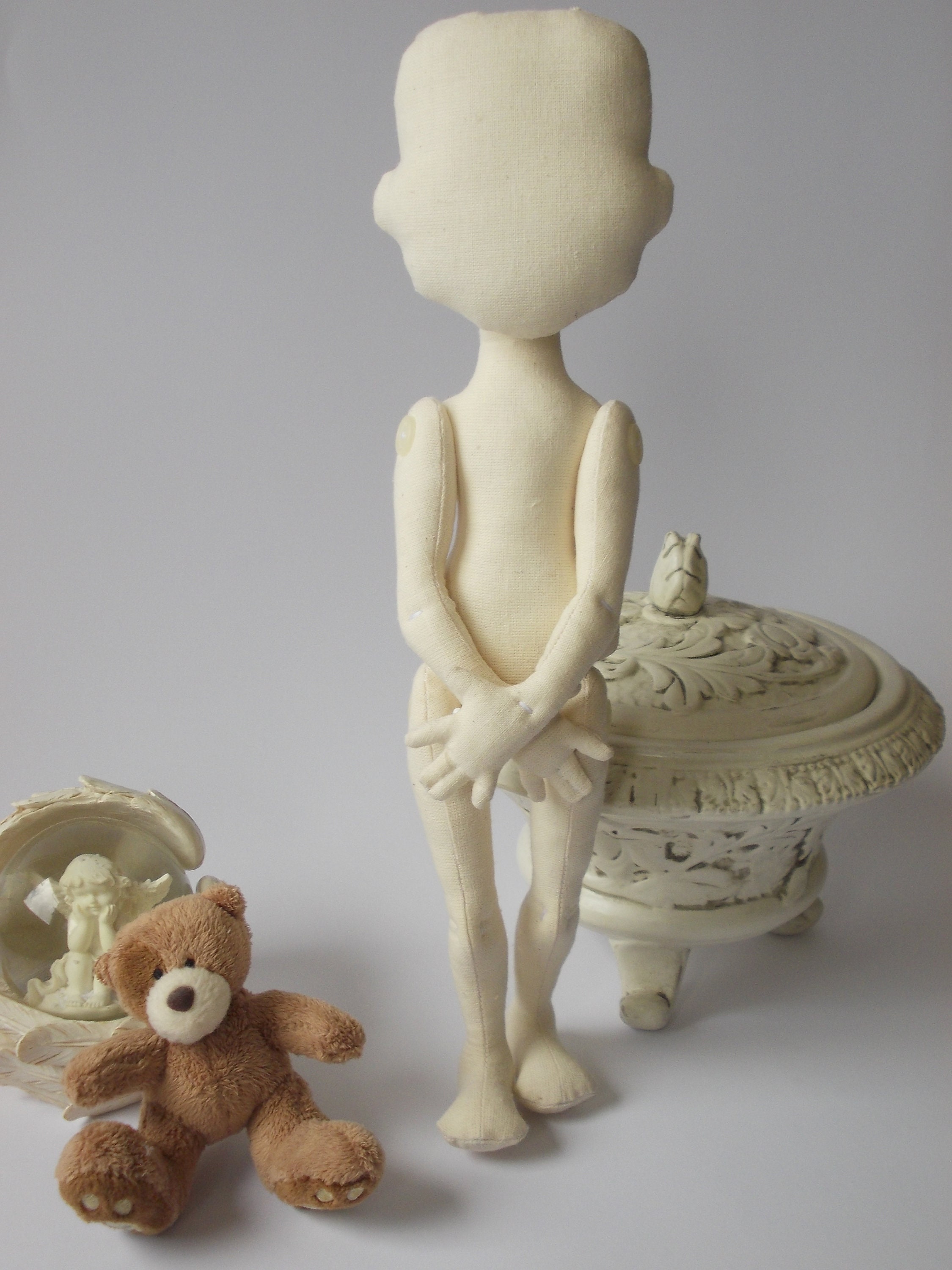 PDF Sewing Pattern for Blank Doll for Crafting Size | Etsy UK