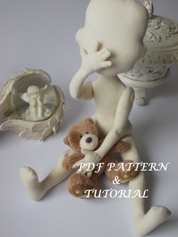 PDF Sewing Pattern for Blank Doll for Crafting Size - Etsy