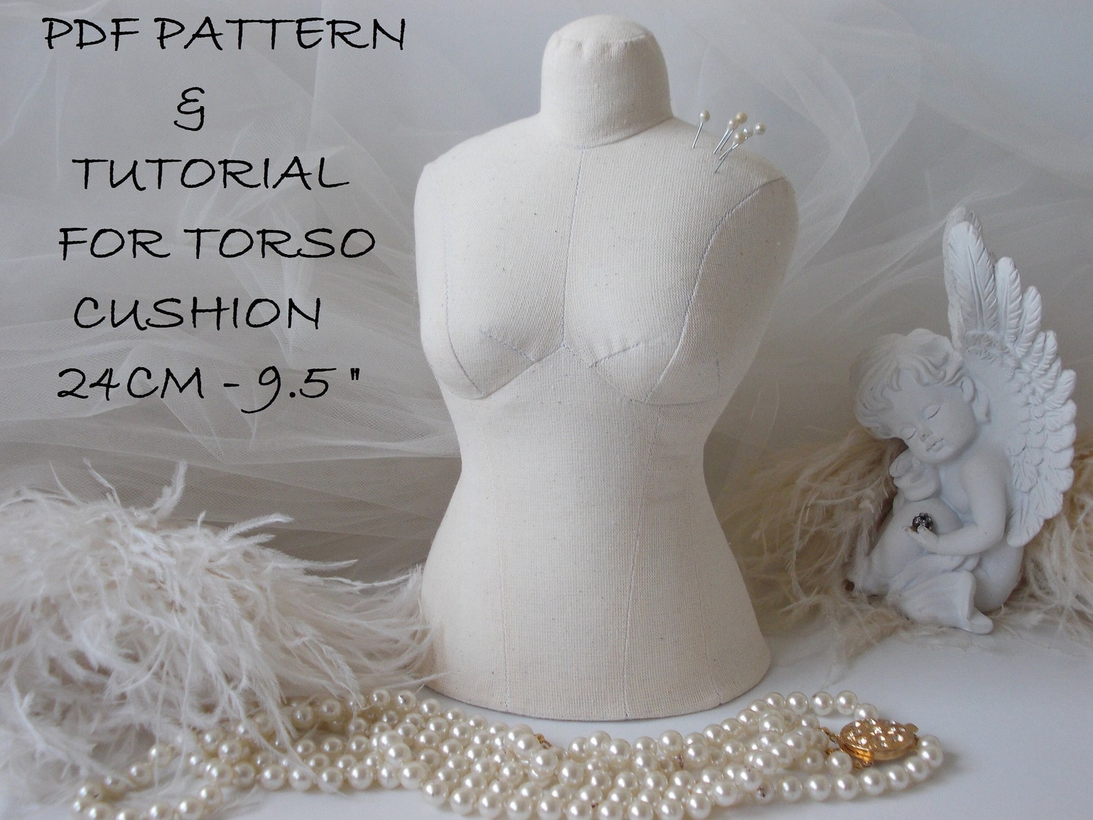 PDF Torso Cushion Body Sewing Pattern and Tutorial 9.5 - Etsy