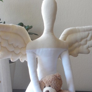 PDF Sewing Pattern and Tutorial for Tilda Doll Angel Wings | Etsy