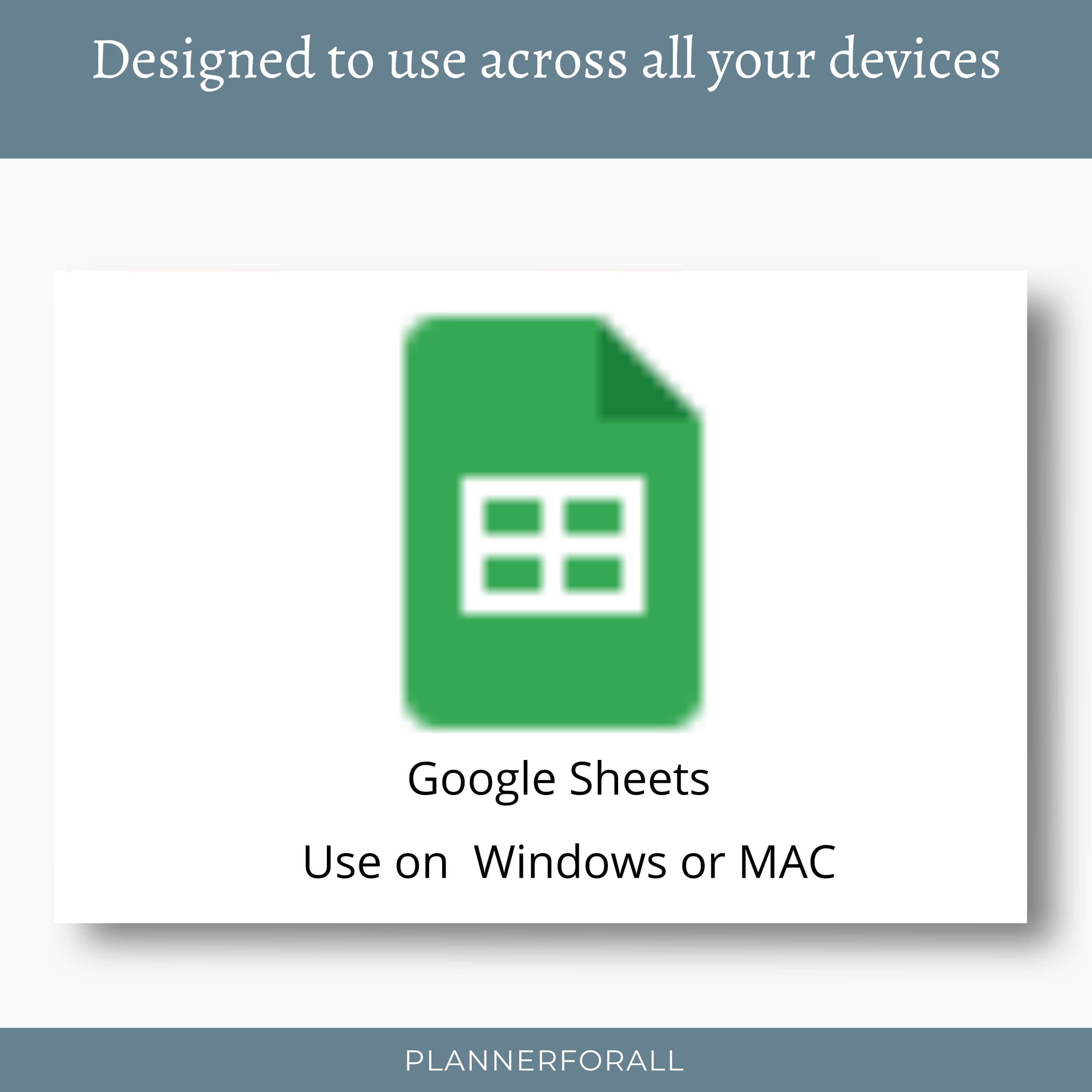 Monthly Budget Google Spreadsheet Budget (Download Now) - Etsy