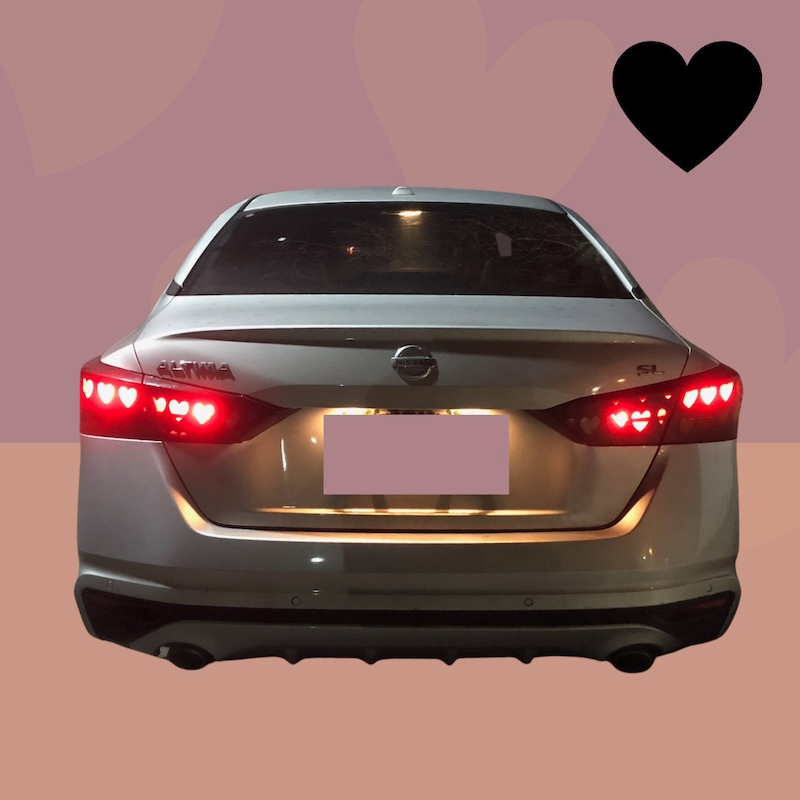 Heart Tail Lights - Etsy