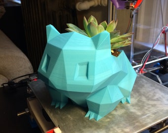 Bulbasaur Planter 3d Print File - Etsy Australia