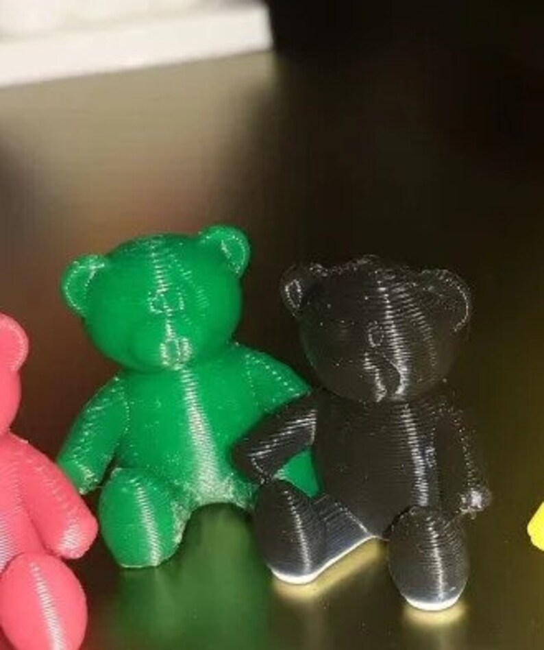 Teddy Bear Stuff Animal 3D Print File STL Template Model Gift - Etsy