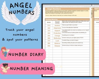 Angel Number Journal - Etsy