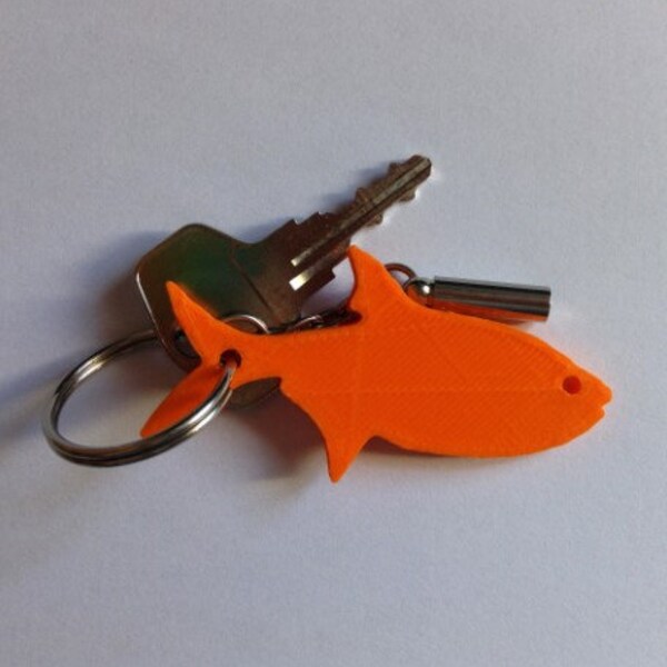 Marlin Fish Keychain - Etsy