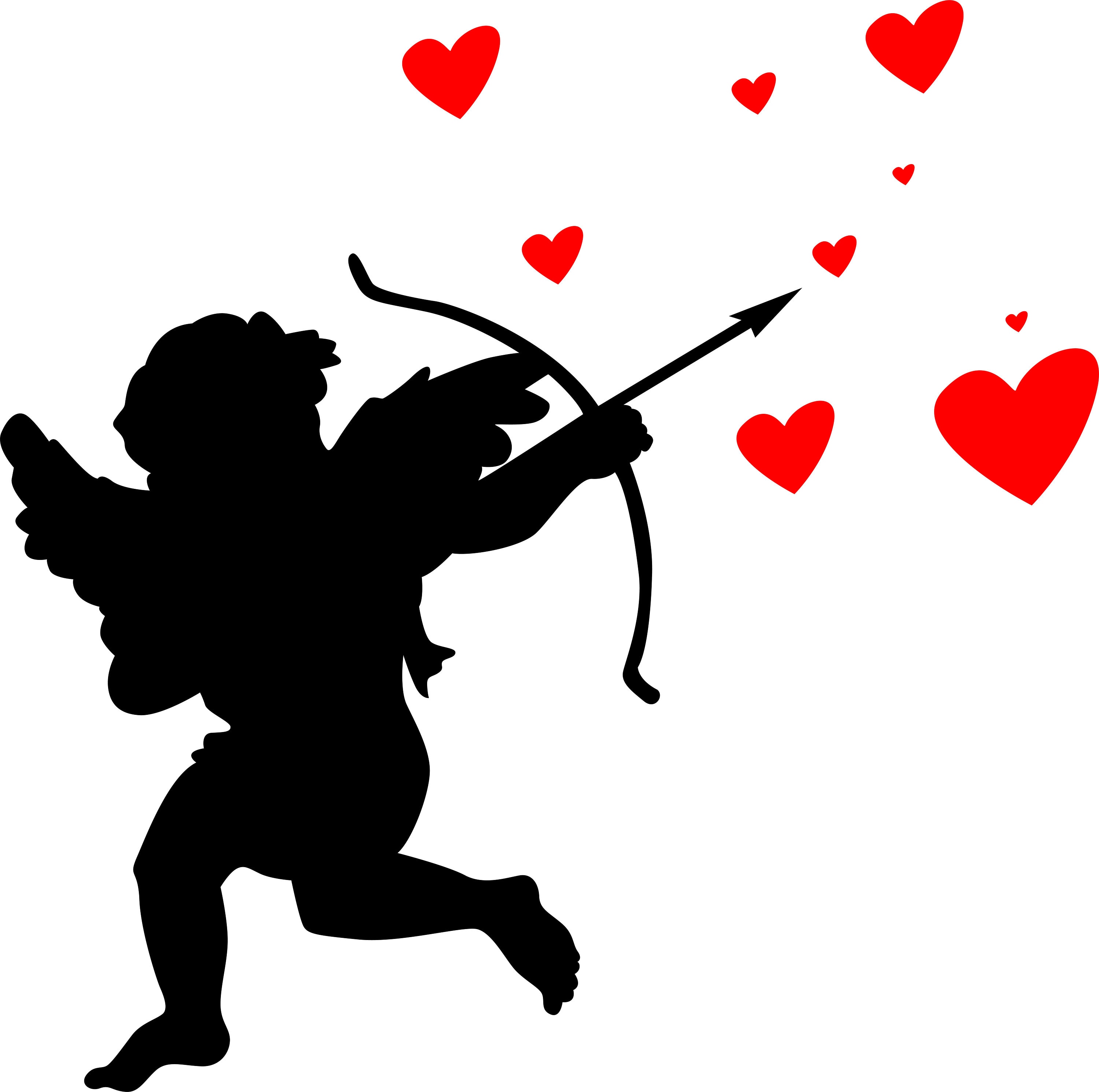 Cupid Svg Design Bundle For Designs And Cutting In Valentines Etsy